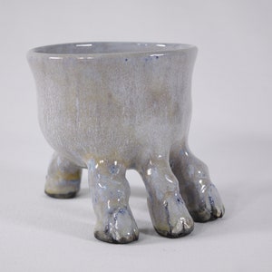 Handmade Ceramic Troll Finger Bowl, Creepy Halloween Teacup, Cousin IT ...