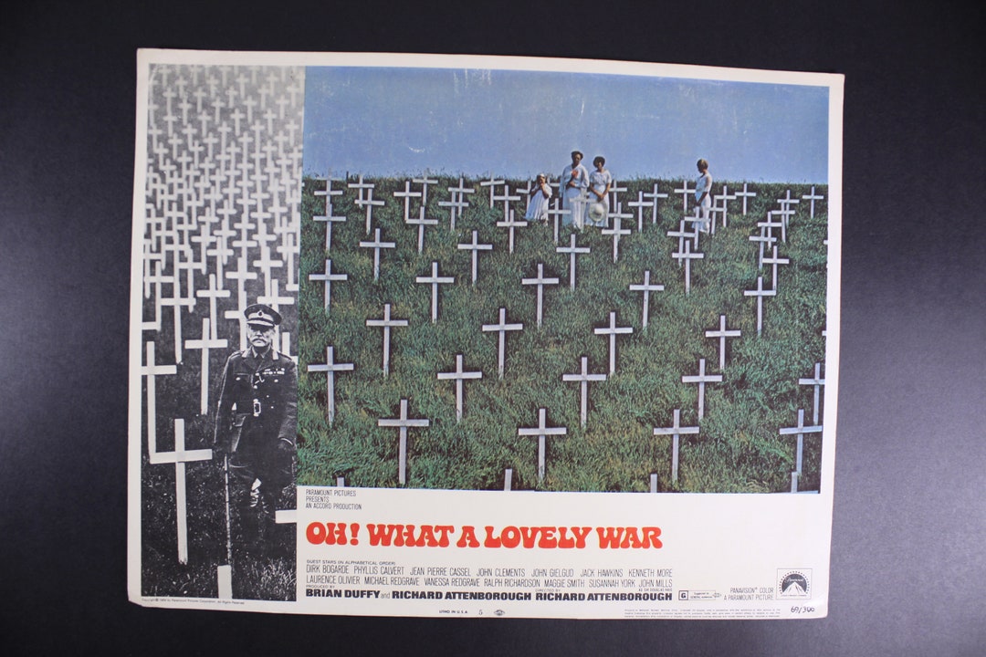 1969 Oh! What a Lovely War Original Lobby Card 11x14", John Mills ...