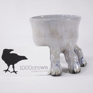 Handmade Ceramic Troll Finger Bowl, Creepy Halloween Teacup, Cousin IT ...