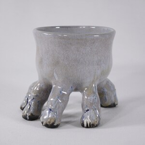 Handmade Ceramic Troll Finger Bowl, Creepy Halloween Teacup, Cousin IT ...