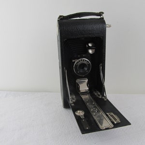 Vintage Seneca Trio Folding Scout 3A Bellows Camera, Antique Film ...