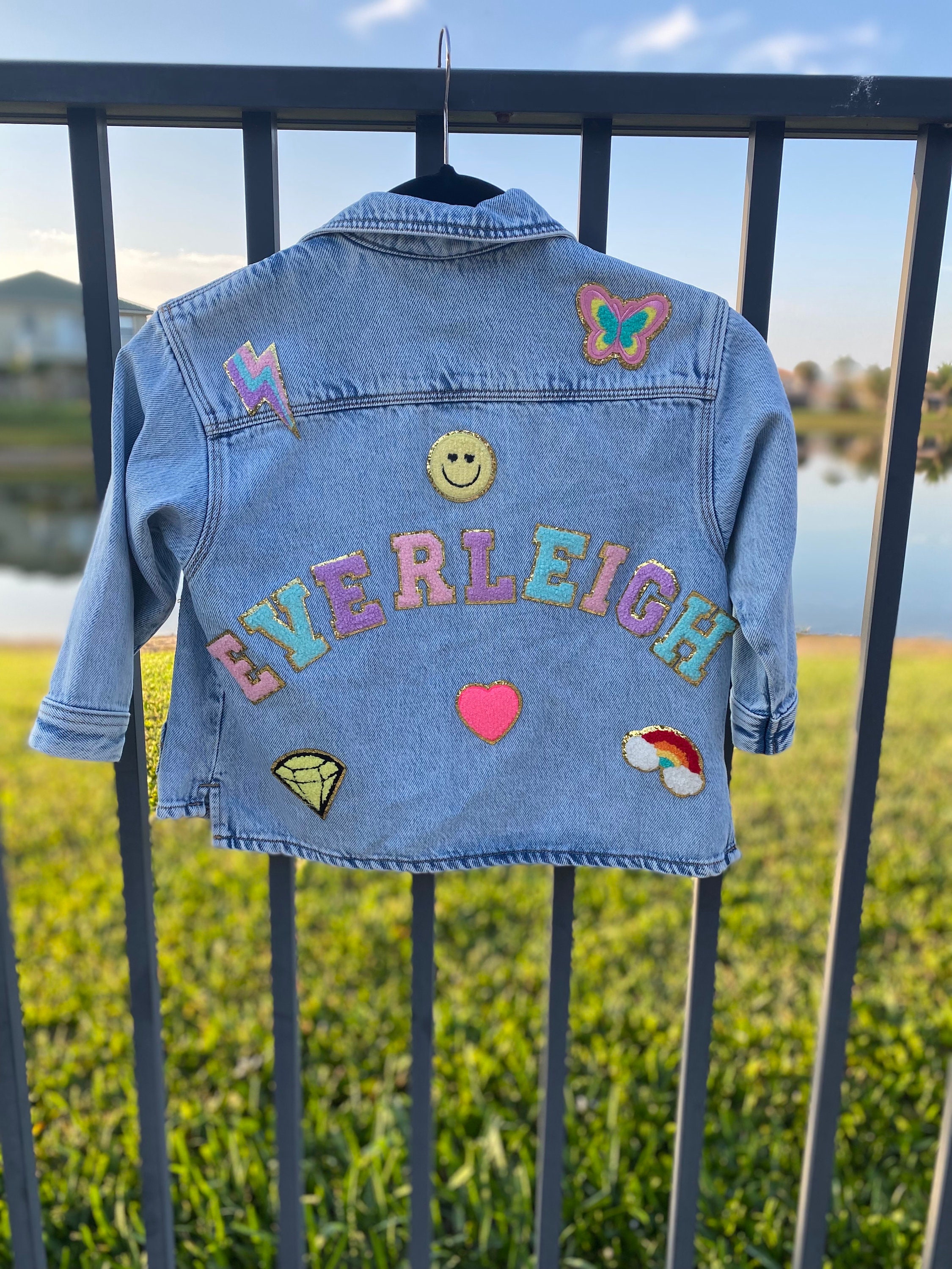Personalized Jean Jacket for Girls - Etsy