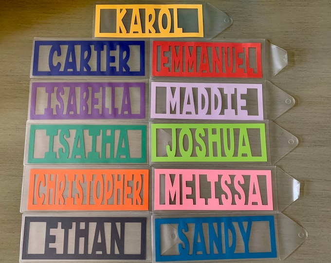 End of the Year Student Gifts, Book Lover Gift, Bookmarks, Personalized ...