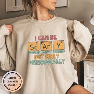 Periodic Table Shirt, Chemistry Teacher Shirt for Halloween Party ...
