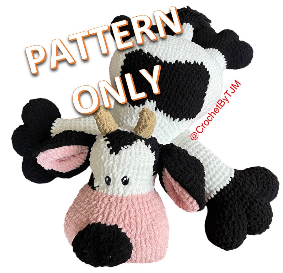 Cuddle Cow Crochet Pattern - Etsy