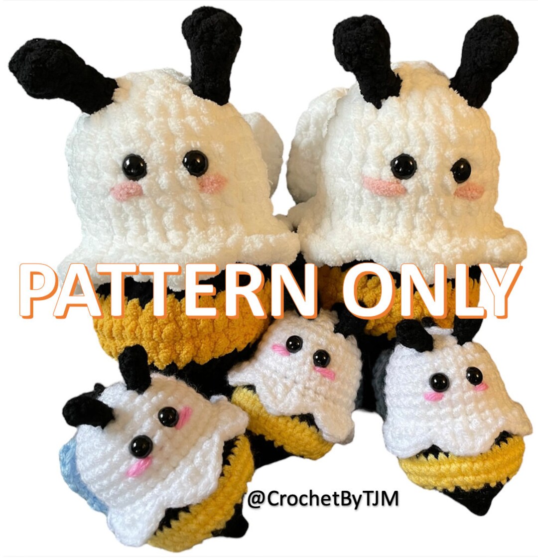 Boo-bee (plush + Key Chain) Pattern - Etsy