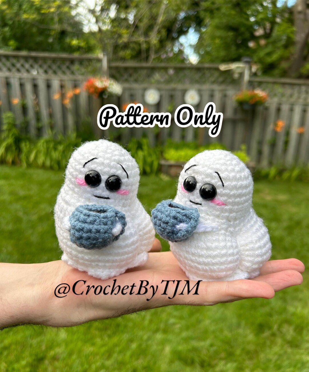 Boo-tea Crochet Pattern - Etsy