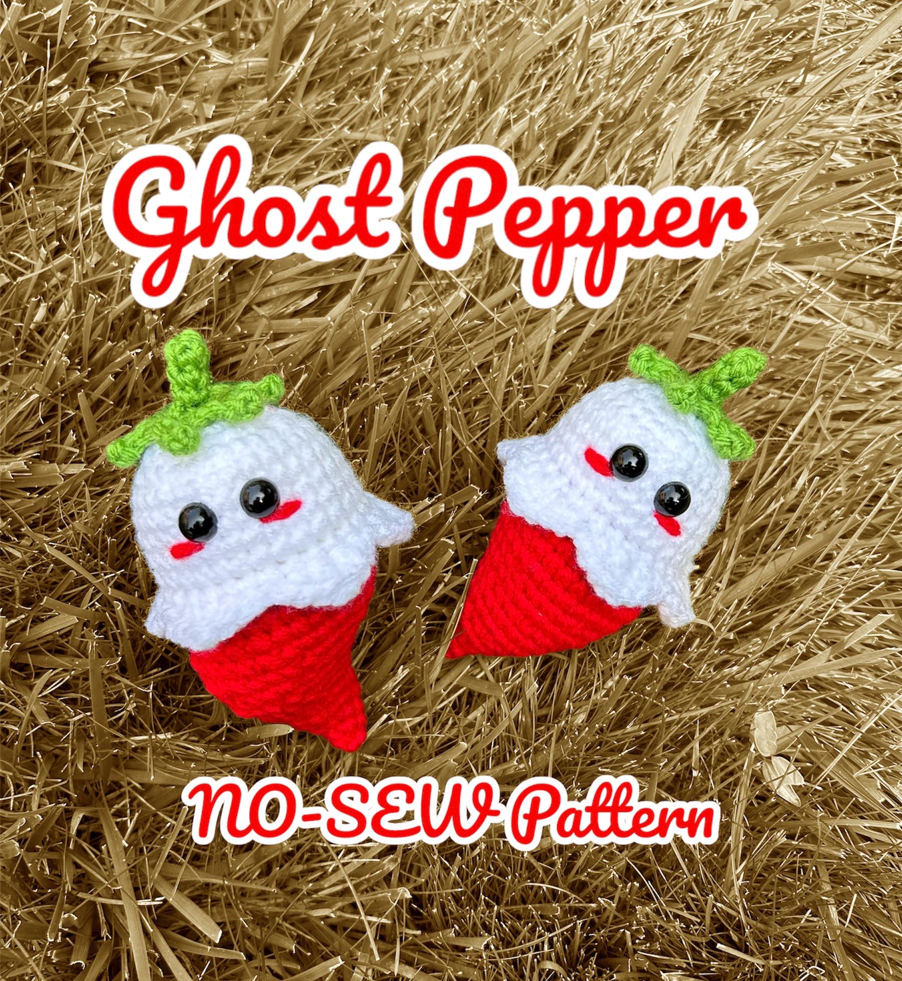 Ghost Pepper Crochet Pattern - Etsy