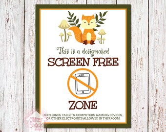 No phone zone sign | Etsy