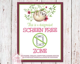 No phone zone sign | Etsy