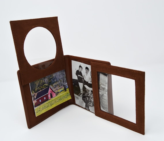 Lot of 5 Helzberg Diamonds foldable Brown 100% leather | Etsy