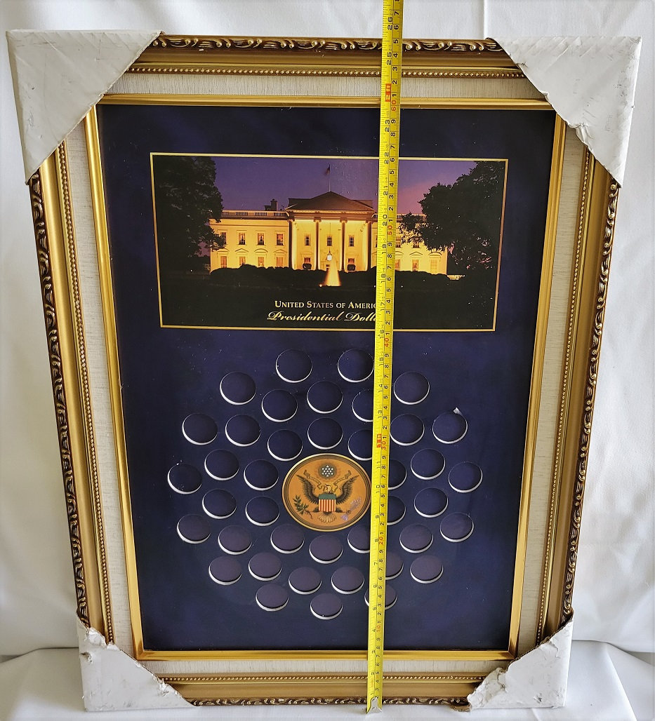 World Reserve Monetary Exchange US Presidential Dollars Coin Display ...