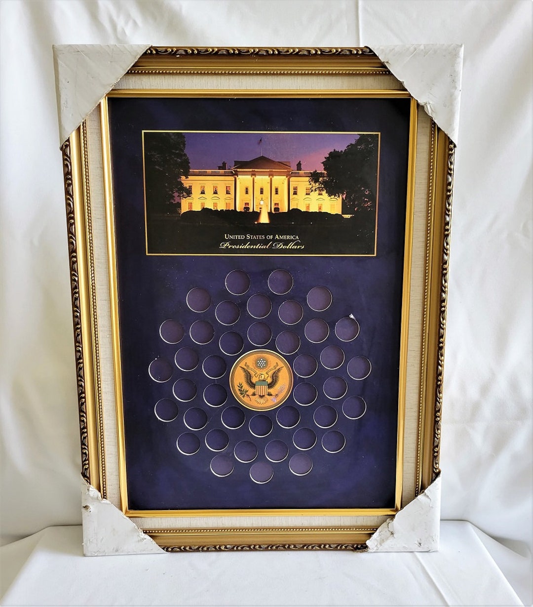 World Reserve Monetary Exchange US Presidential Dollars Coin Display ...