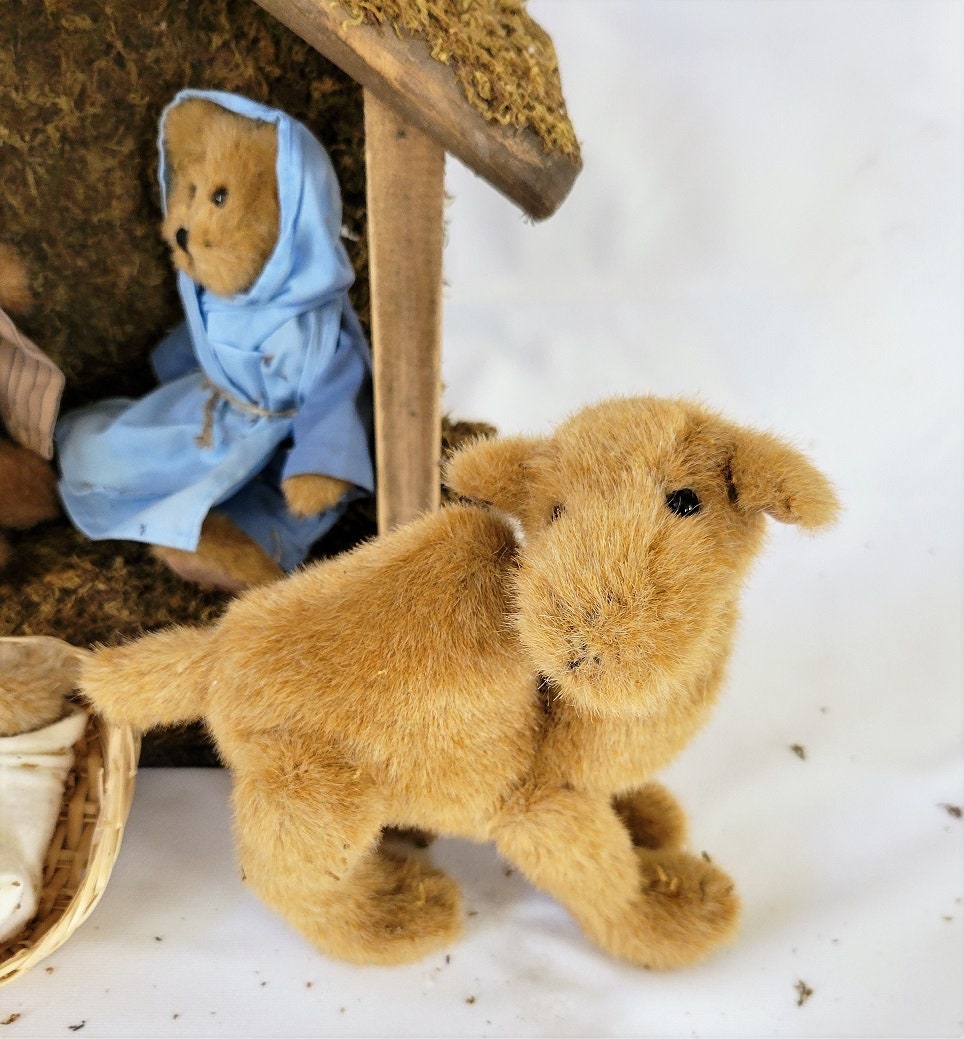 Vintage Boyds Bear Plush Christmas Nativity Collection 8 Piece Holy ...