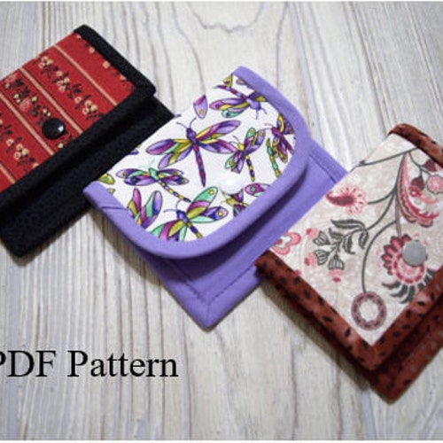 Gift Card Wallet PDF Sewing Pattern for Gift Card Wallet - Etsy