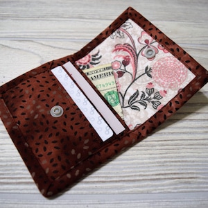 Gift Card Wallet, PDF Sewing Pattern for Gift Card Wallet, Gift Card ...