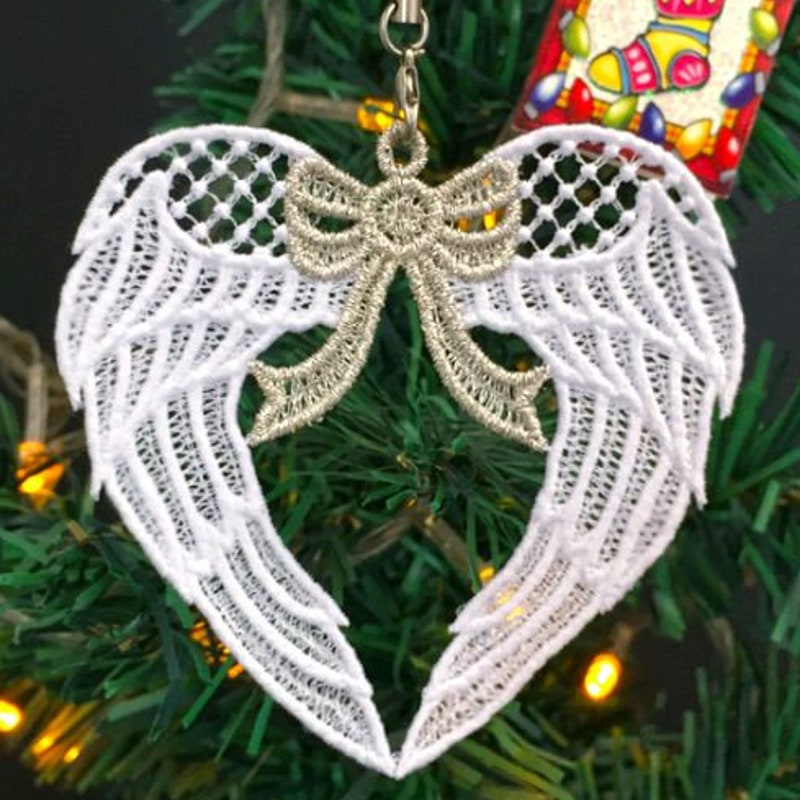 Lace Angel Wings - Etsy
