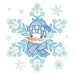 Snowflake Snowman - Machine Embroidery Designs Embroidery Pattern ...