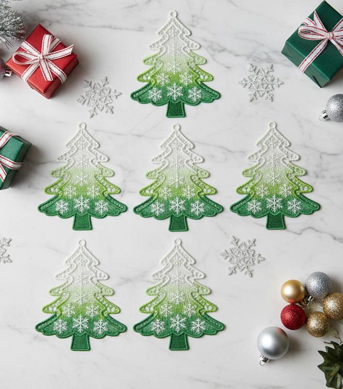 FSL Christmas Tree - Free Standing Lace Machine Embroidery Designs ...