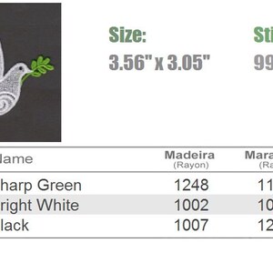 FSL Filigree Christmas Dove - Free Standing Lace Machine Embroidery ...