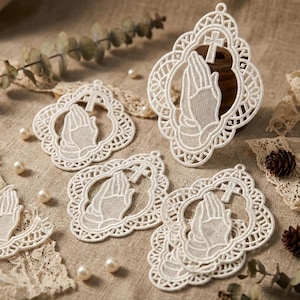 FSL Faithful Hands, Cross Prayers - Free Standing Lace Machine ...