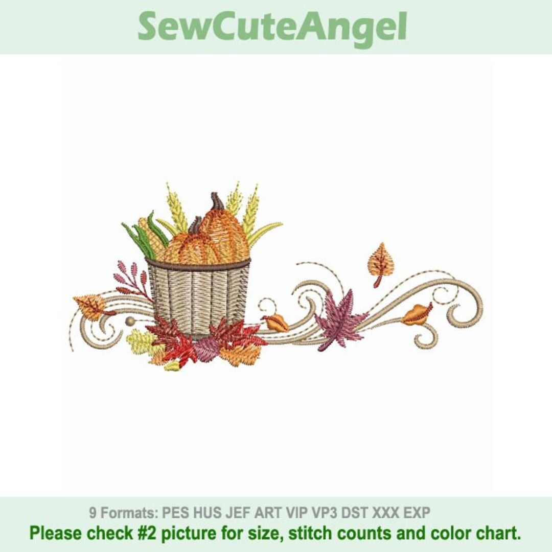 Autumn Border Watercolor Autumn Delights Machine - Etsy