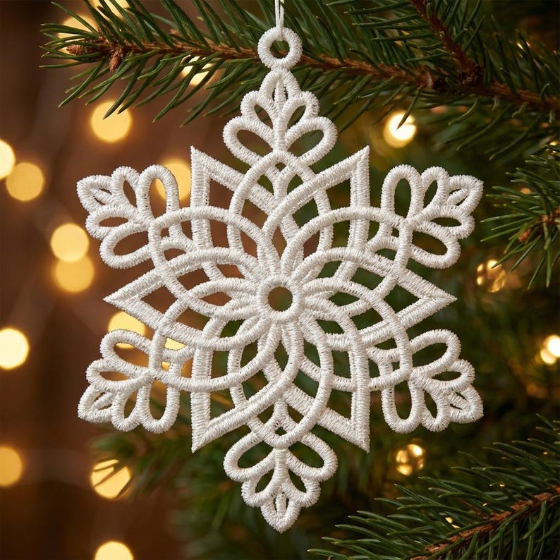 FSL Snowflake, Winter Wonderland - Free Standing Lace Machine ...