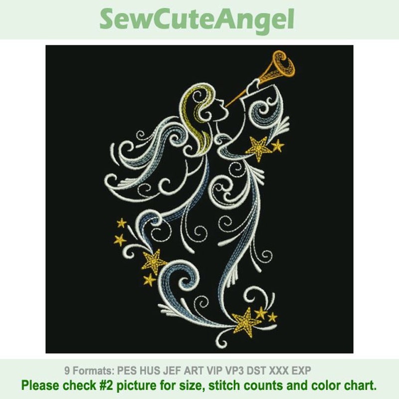 Filigree Angel - Etsy