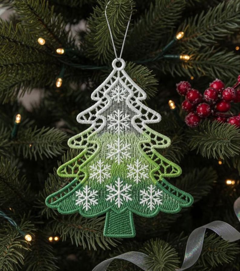 FSL Christmas Tree - Free Standing Lace Machine Embroidery Designs ...
