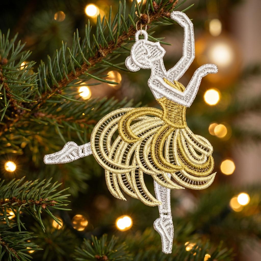 FSL Graceful Ballerina, Elegant Dance - Free Standing Lace Machine ...