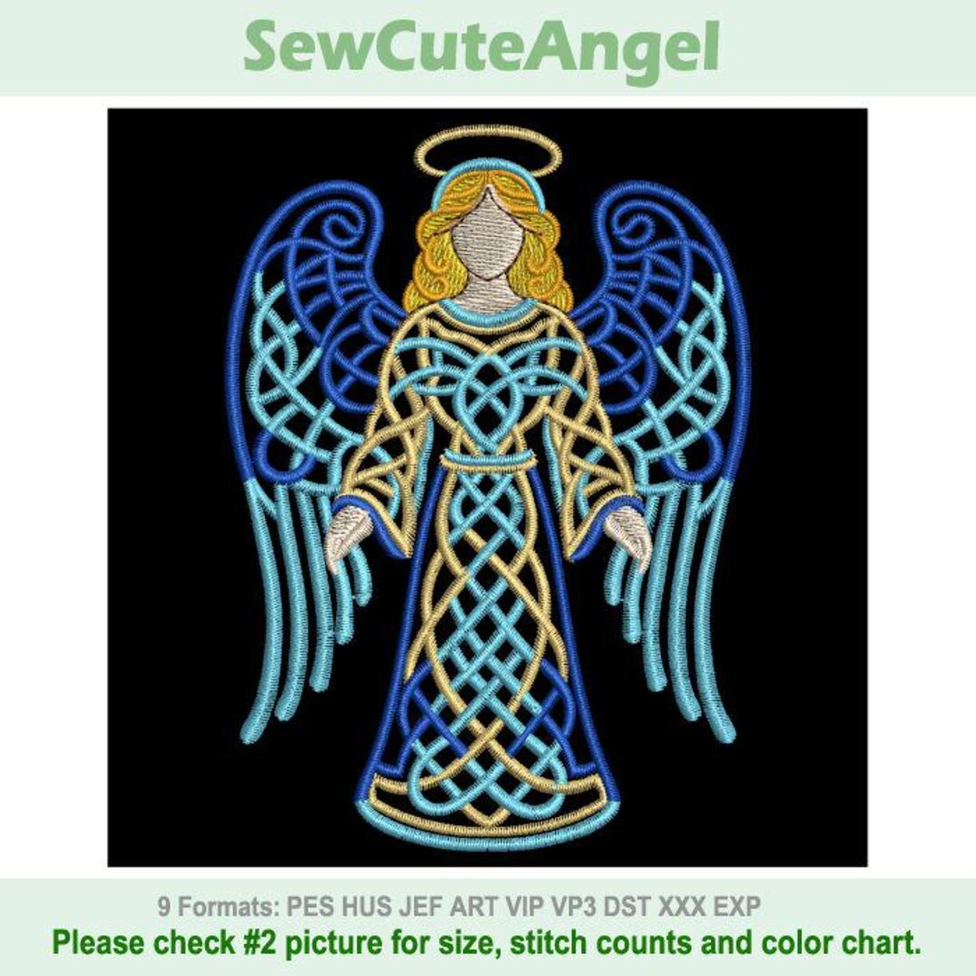 Blue Seraph, Golden Guardian, Heavenly Celestial Being - Machine ...