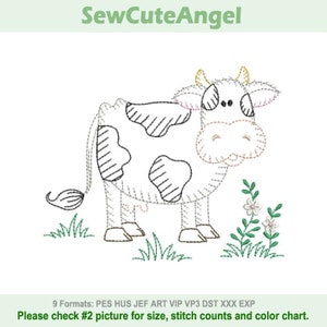 Vintage Farm Life Machine Embroidery Designs Instant Download 4x4 5x5 ...