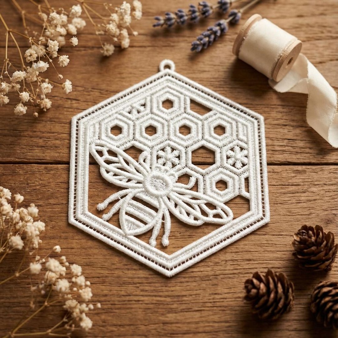 FSL Bee, Heavenly Aura, Serene Celestial - Free Standing Lace Machine ...