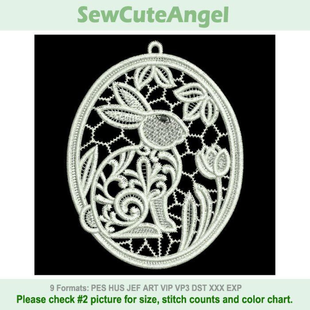 FSL Rabbit Delight, Spring Harmony - Free Standing Lace Machine ...