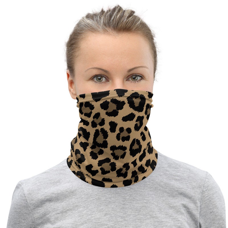 Leopard Print Mask - Etsy