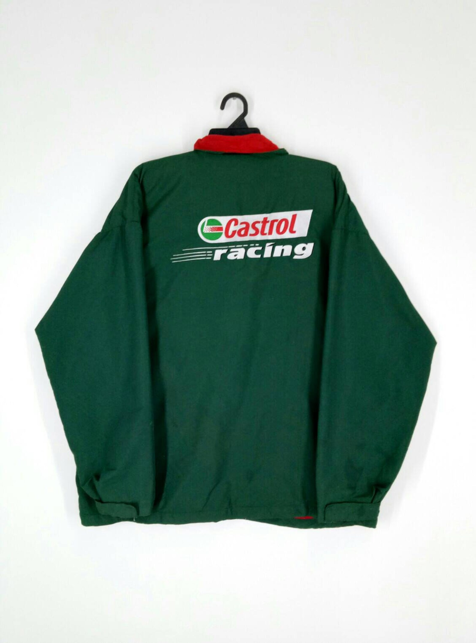 Rare CASTROL RACING jacket nice design full zipper green | Etsy