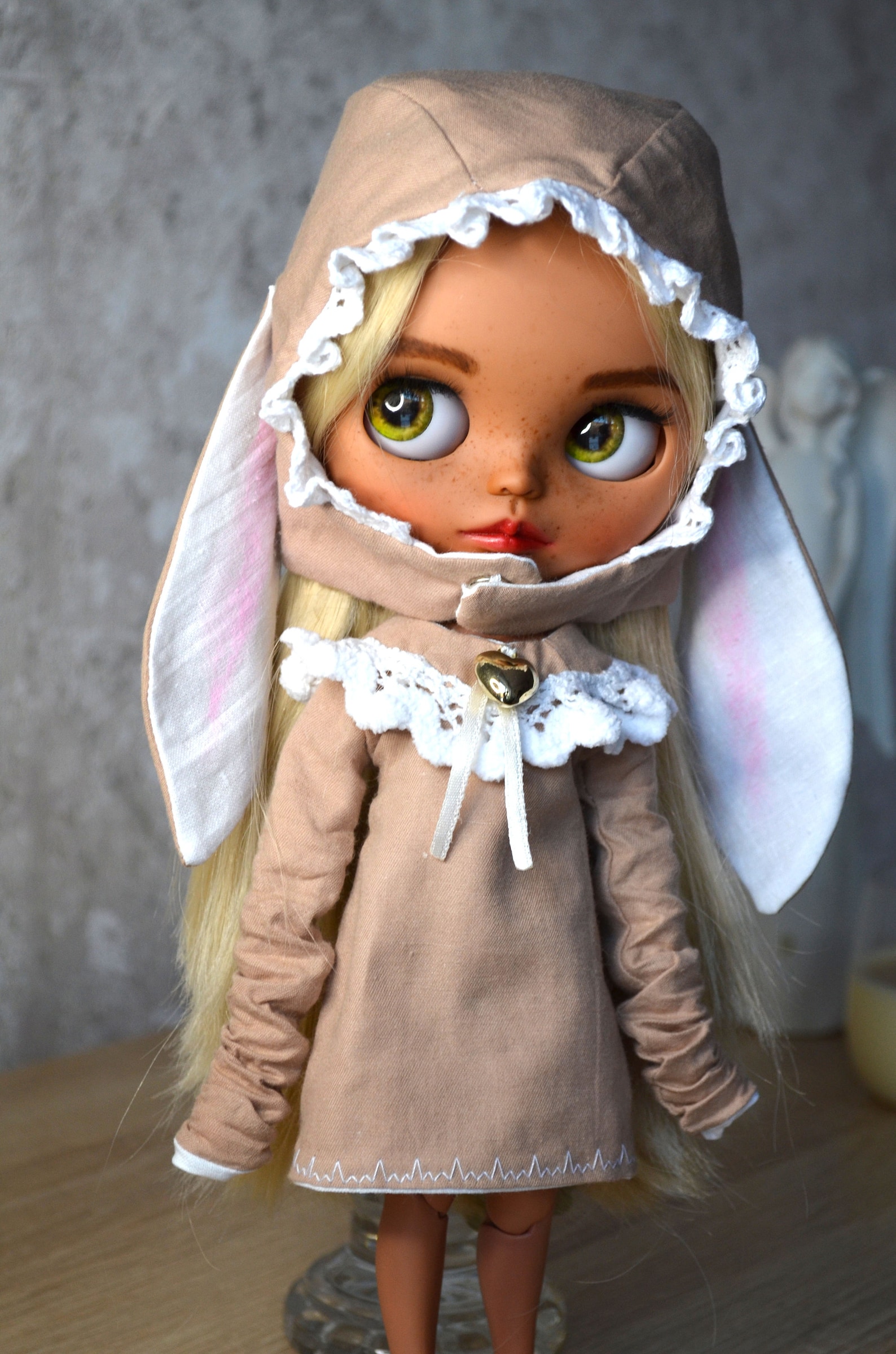 Vintage Blythe Doll Set Dress and Hat Blythe Clothes Blythe | Etsy