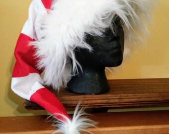 Long santa hat | Etsy