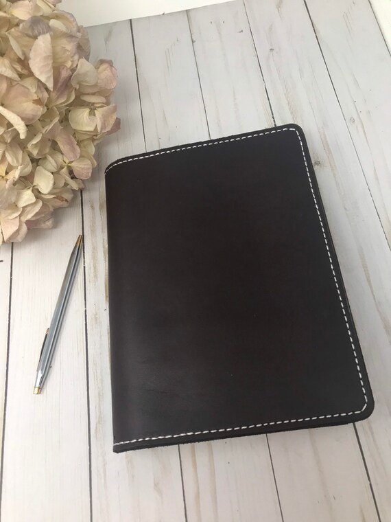 A5 Deluxe pick Your Finish Full Grain Leather Journal - Etsy