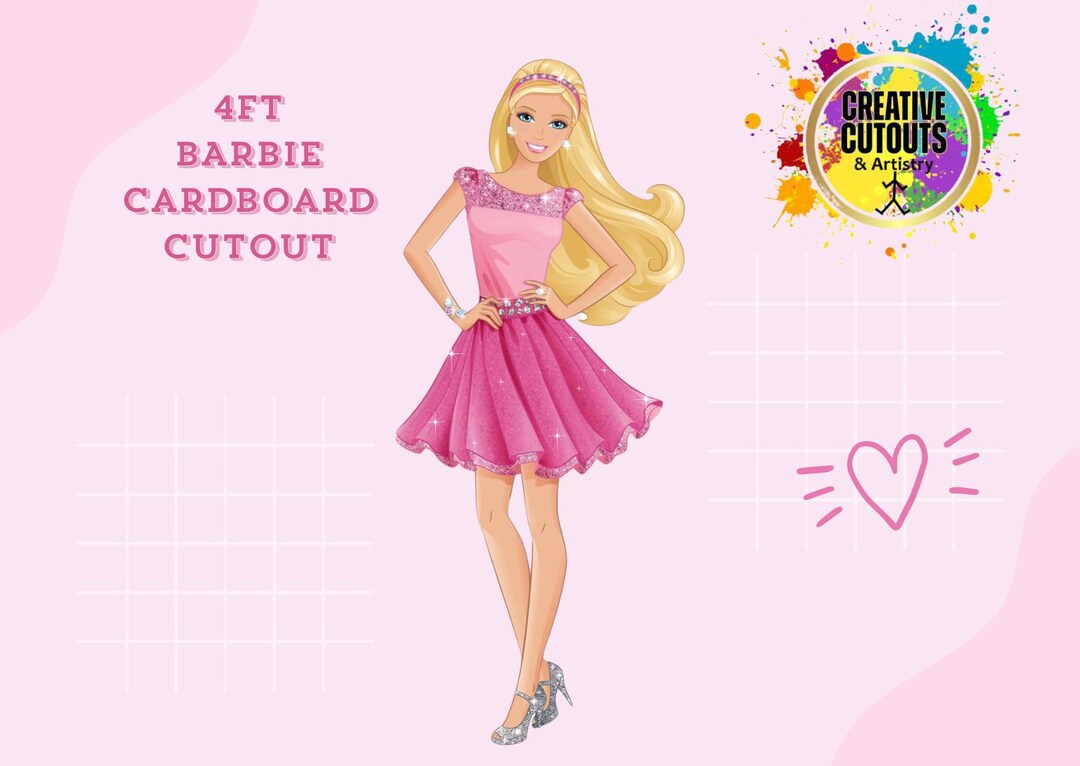 Barbie - Lifesize Cutout - Etsy