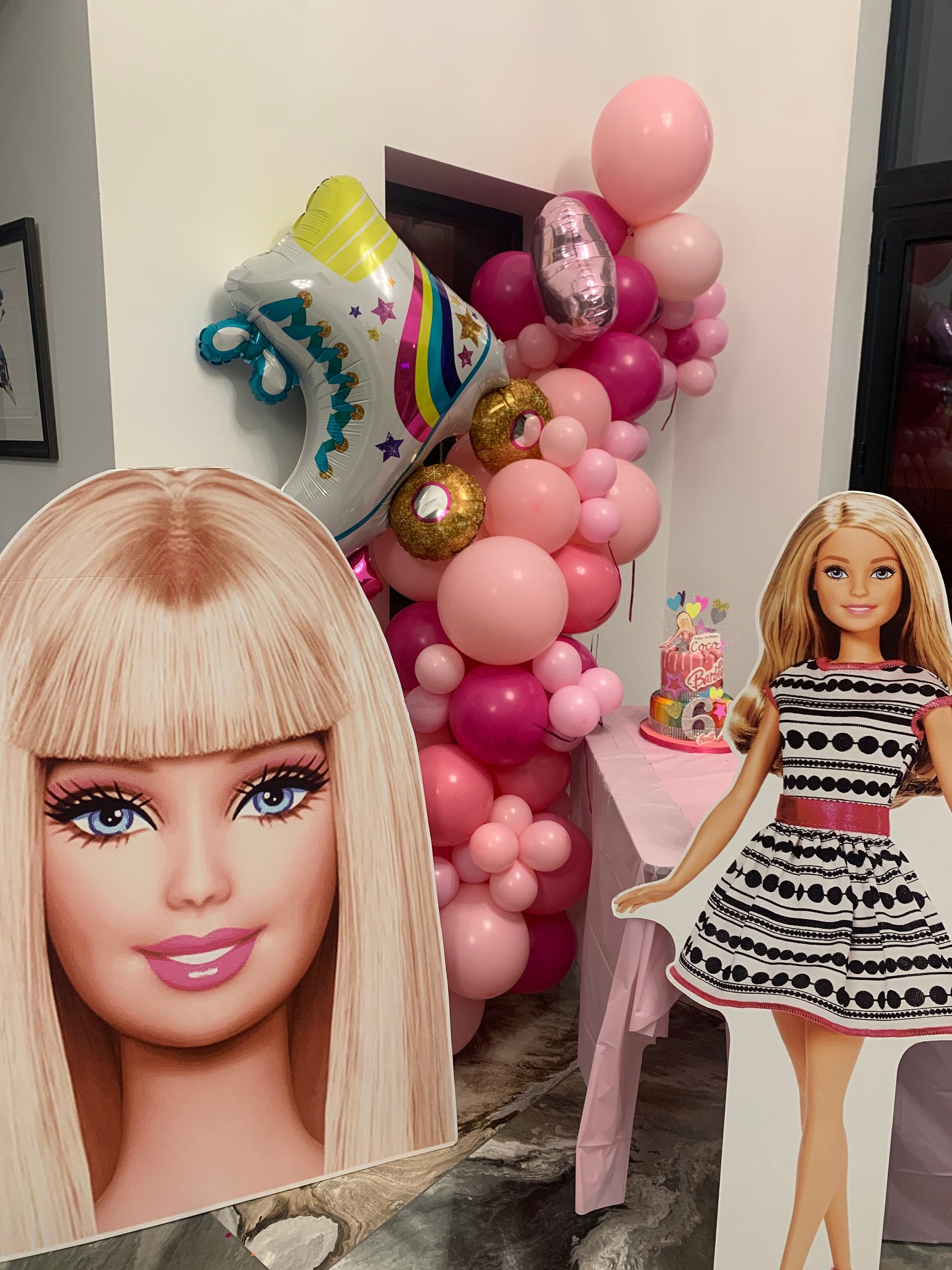 3 X Barbie Party Prop Lifesize Cut Out - Etsy UK
