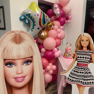 3 X Barbie Party Prop Lifesize Cut Out - Etsy UK