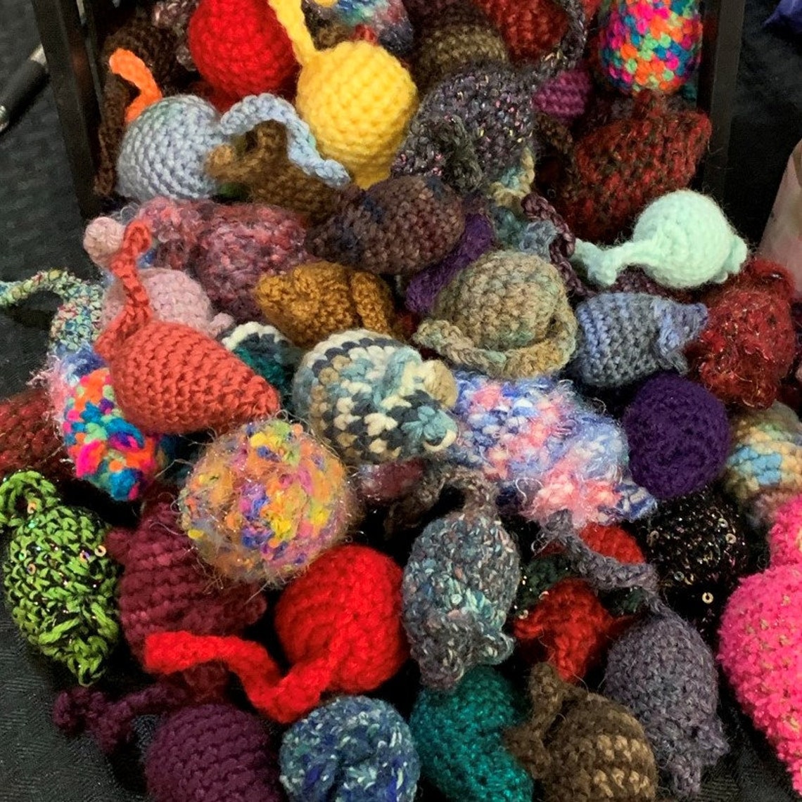 Handmade Catnip Mice - Etsy