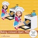 Baker Clipart Baking Girl Clipart Oven Clipart Kitchen - Etsy