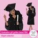 Graduation Clipart Woman Clipart Digital Artwork Black Girl Clipart ...