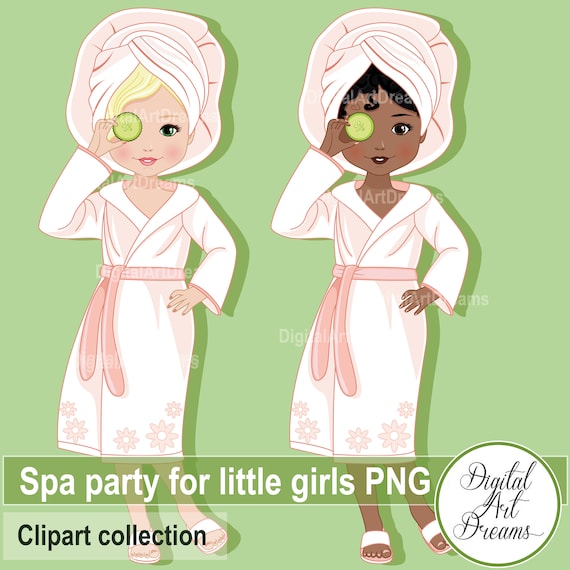 Spa Robe Clipart