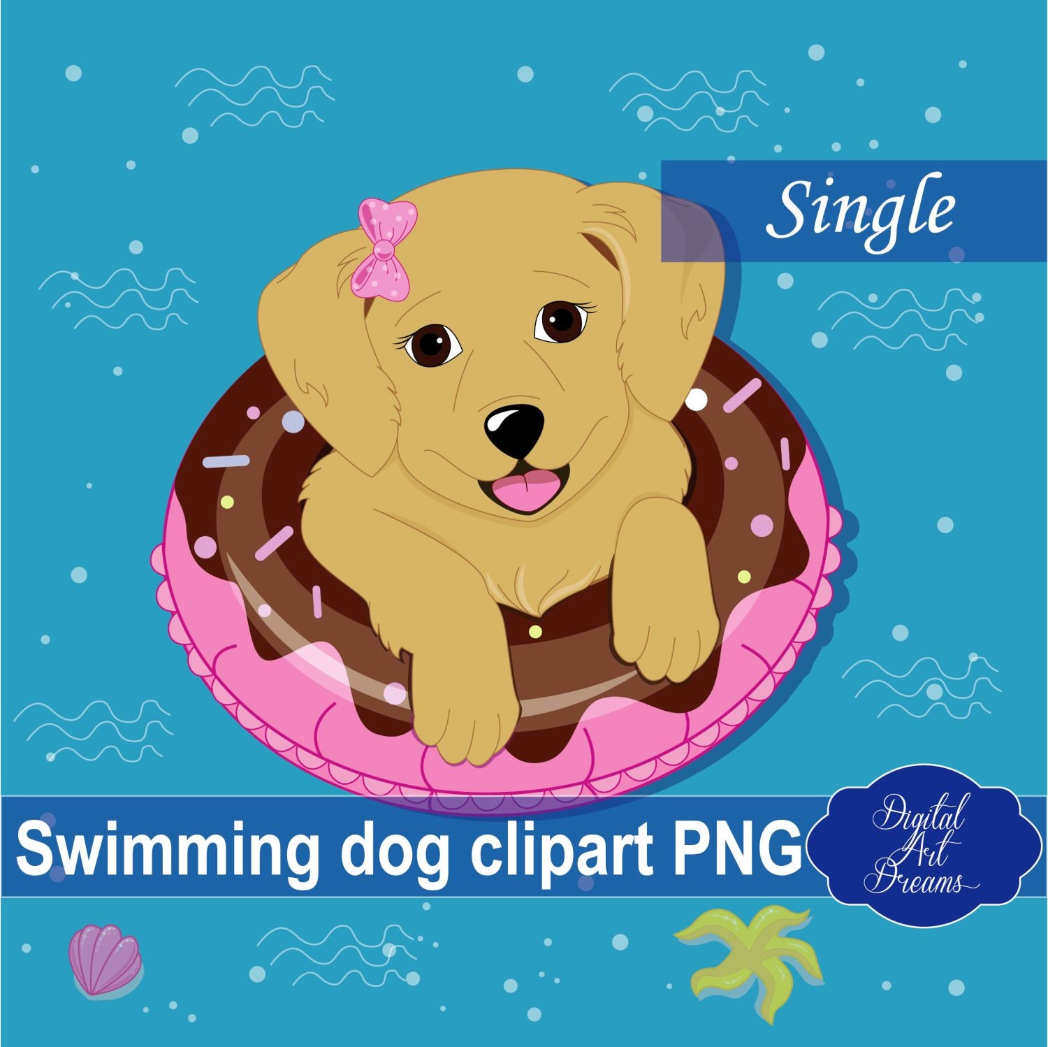 Dog Dreaming Clip Art