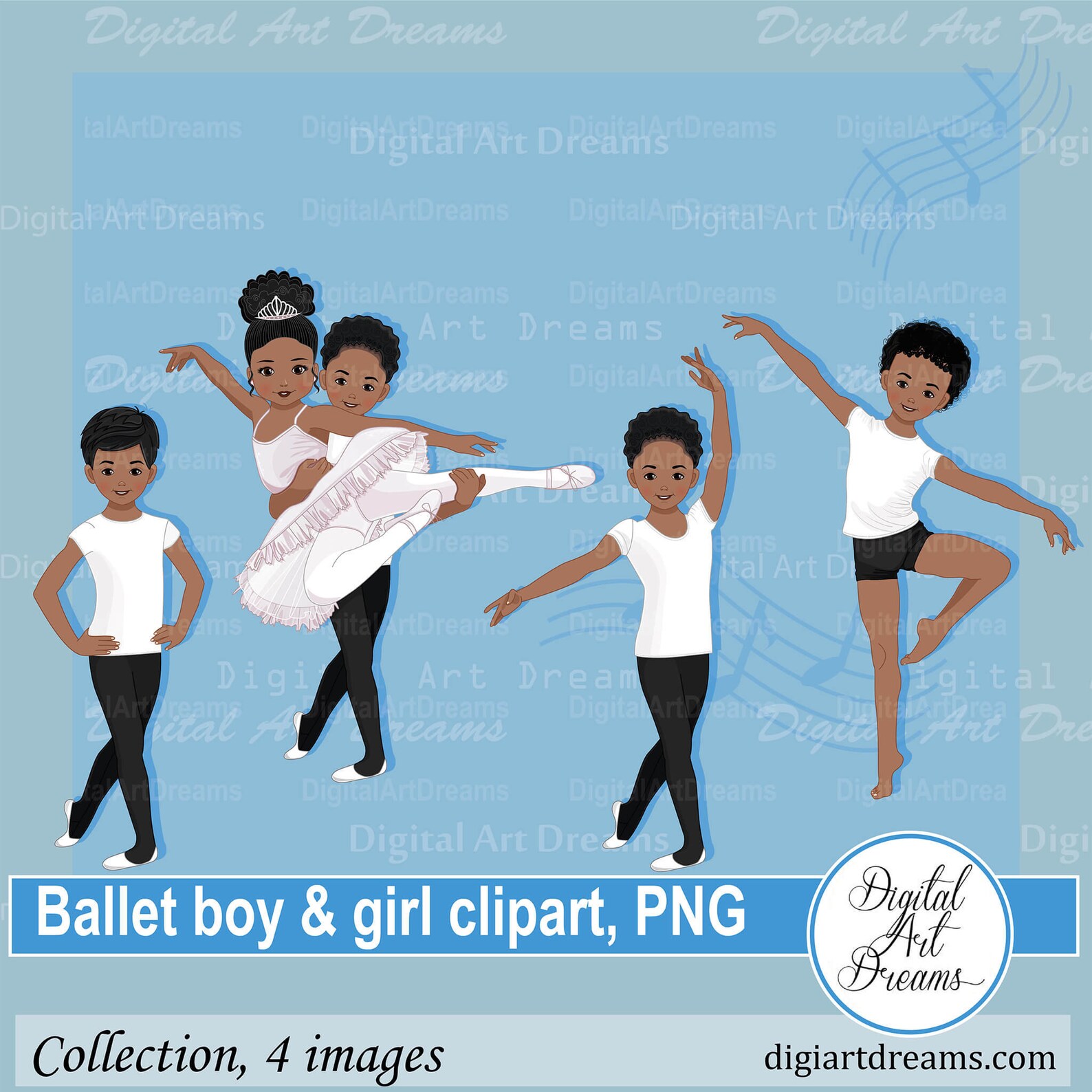 Ballet Clipart African American Boy Png Ballet Dancer - Etsy