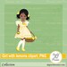 Girl With Lemons Clipart, Lemon Images, Little Girl Png, Cute ...