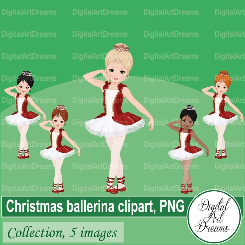 Christmas Ballerina Clipart Ballet Dancer Png Ballerina Clip Art ...